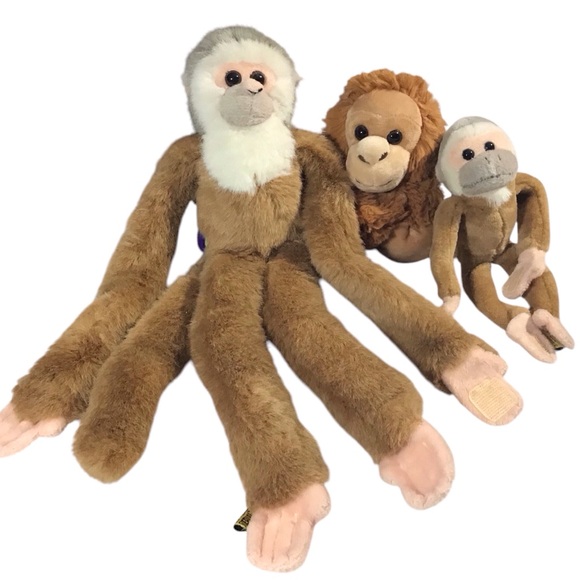 Wild Republic | Toys | Wild Republic Monkeys Stuffed Animals Plush ...